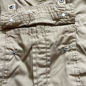 Haband | Shorts | Haband Traveler Beige Polyester Cotton Snap Cargo ...